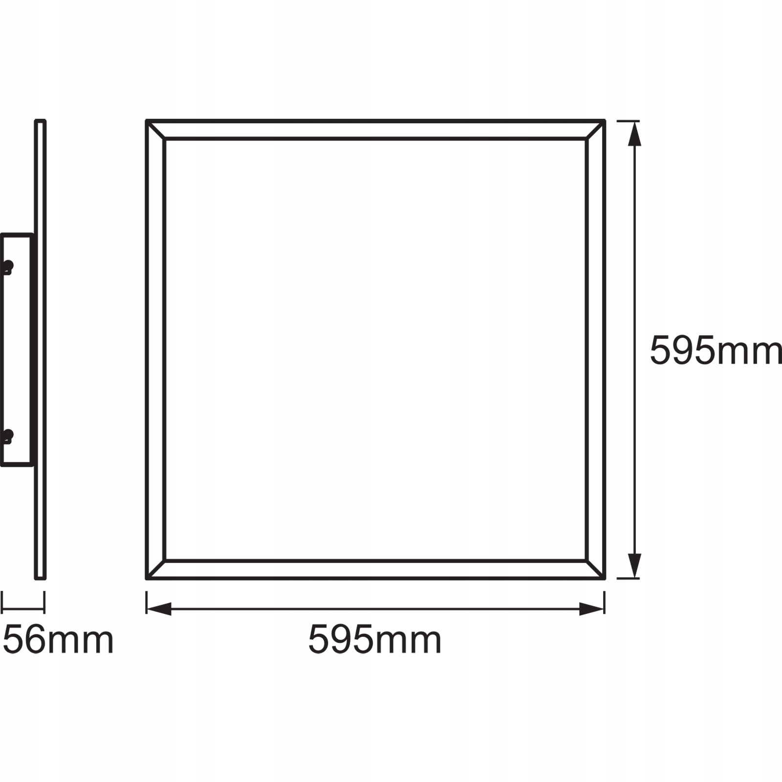 Panel LED 36W CCT SMART+ WIFI PLANON PLUS 600X600 LEDVANCE - Ledvance ...
