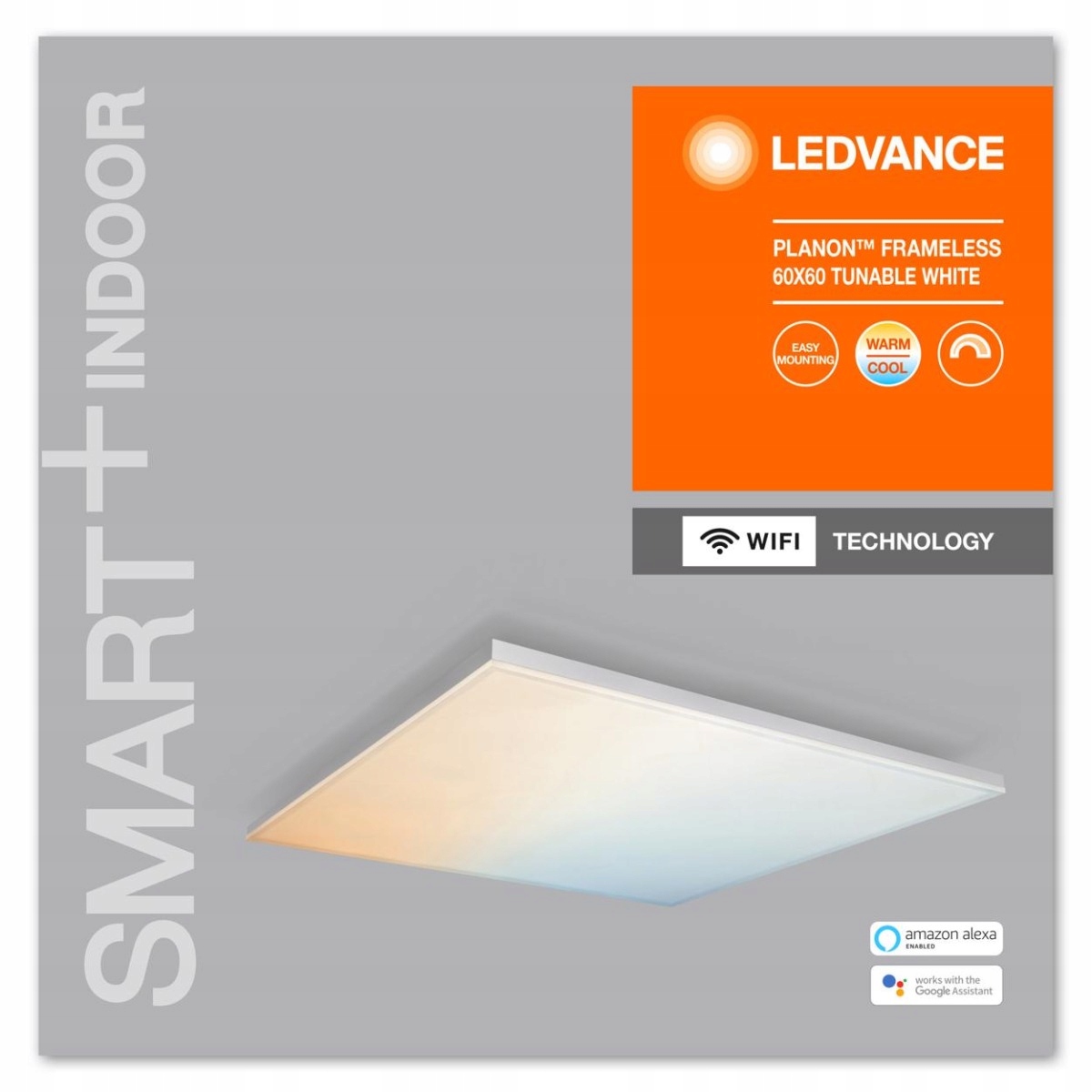 Panel LED 40W CCT SMART+ WiFi PLANON 600X600 LEDVANCE - Ledvance | Sklep EMPIK.COM
