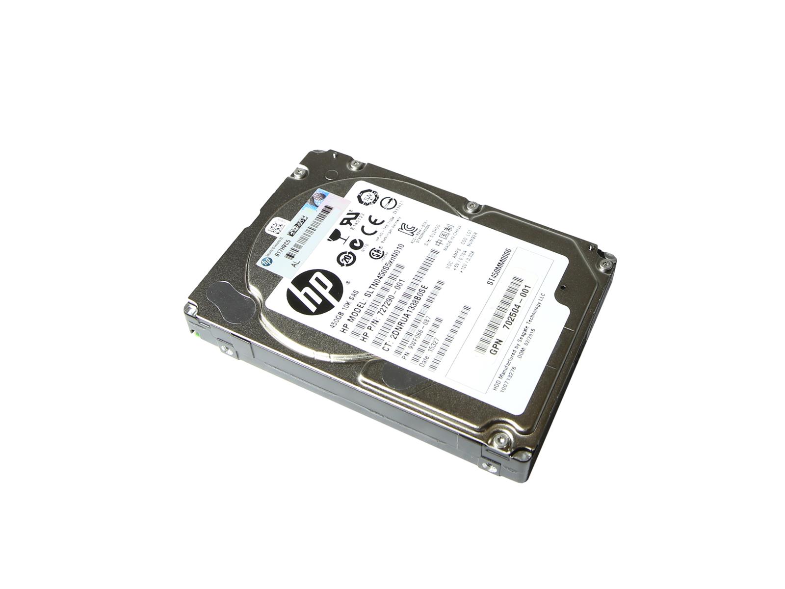 Pevný disk HP 450 GB 10K 2,5" SAS 6 Gbps SLTN0450S5XNN010 | Aukro