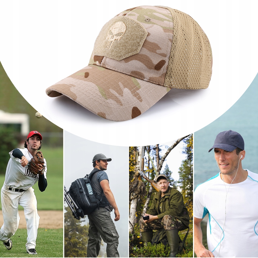 Шапка с козирка X-CAP, LY-CAP-07, Универсален размер, С мрежа ...