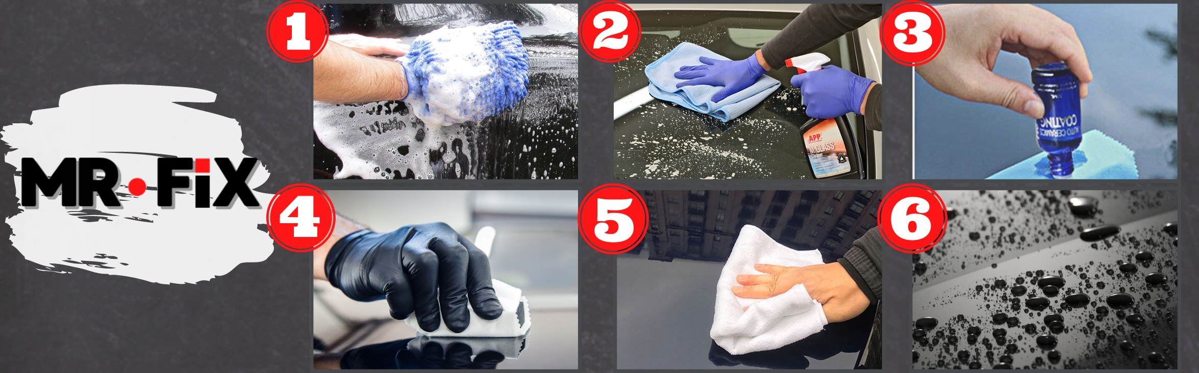 Powłoka Ceramiczna Lakier 9H Mr Fix Ceramika X 5 - Ceramics | Motoryzacja EMPIK