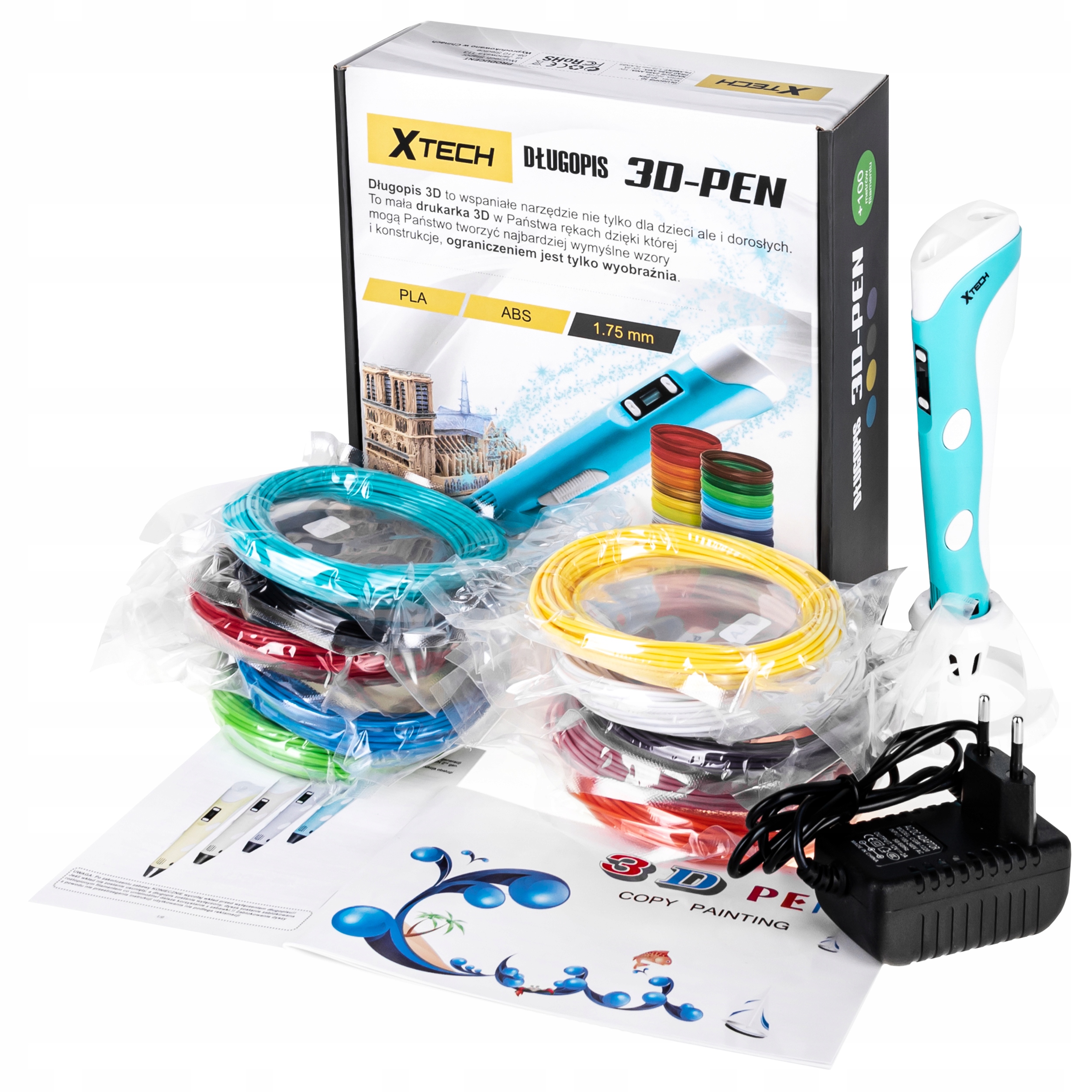 Pix 3D, Xtech, 500 m, Multicolor - eMAG.ro