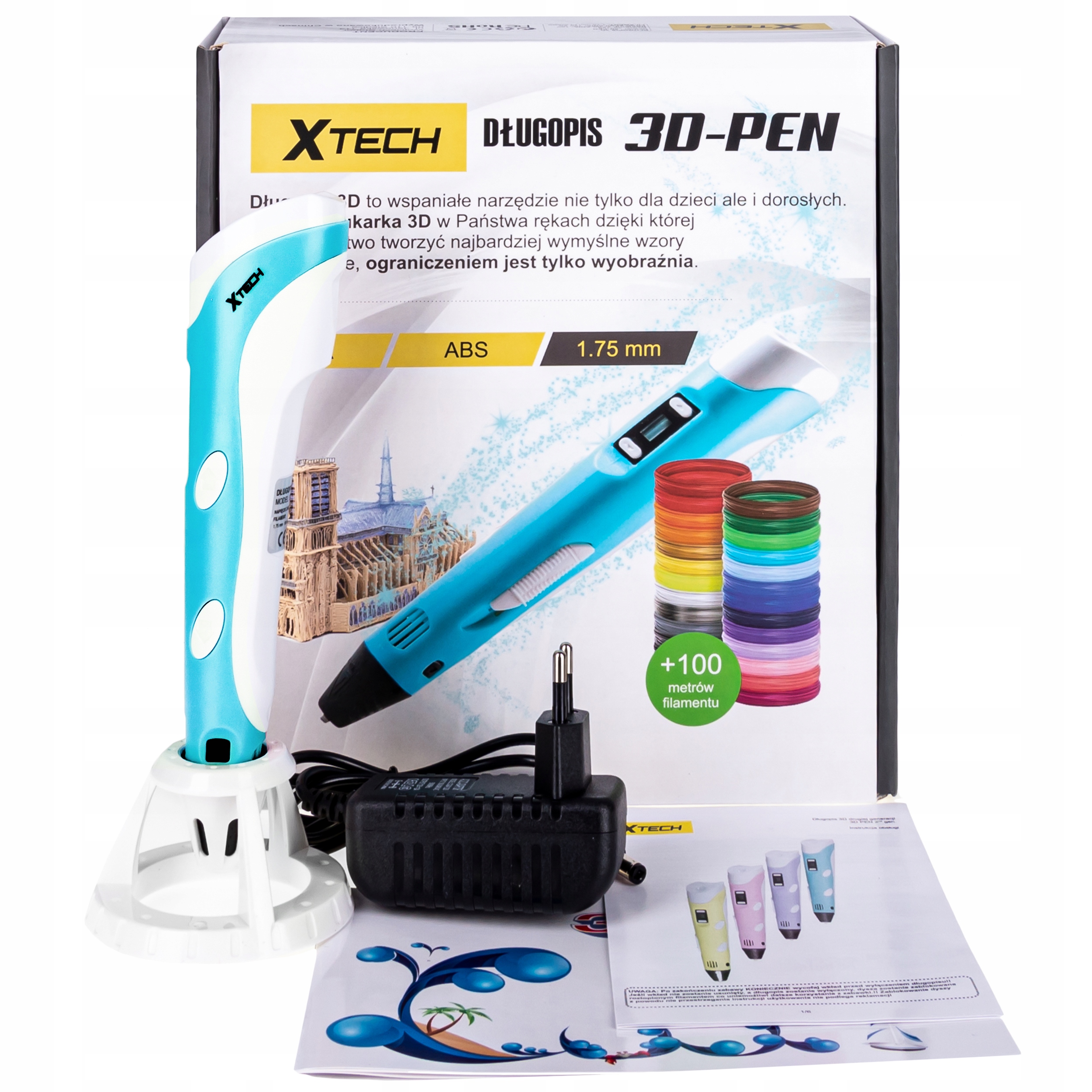 Pix 3D, Xtech, 500 m, Multicolor - eMAG.ro