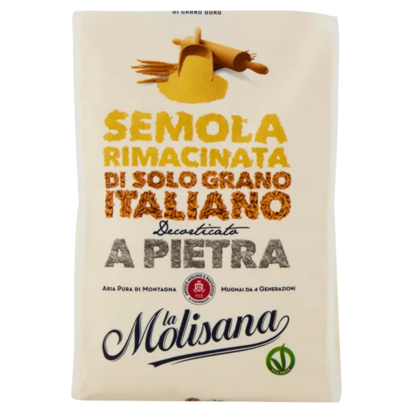 Mąka Semola Rimacinata 1kg - la Molisana, Uszkodzone opakowanie - sklep ...