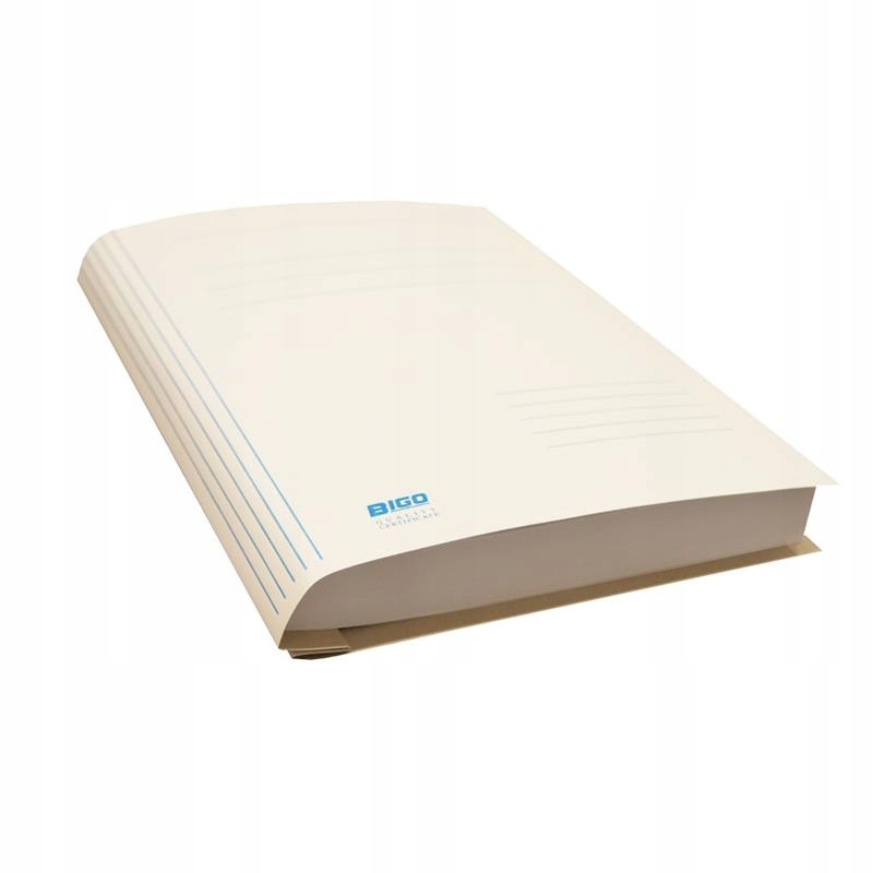 Skoroszyt Wpinany Miękki z Fałdą A4 280g x50 - BIGO | Sklep EMPIK.COM