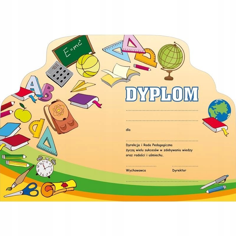 Dyplom A4 Abc Z Napisami 10 Arkuszy 250G Galeria Papieru - Galeria ...