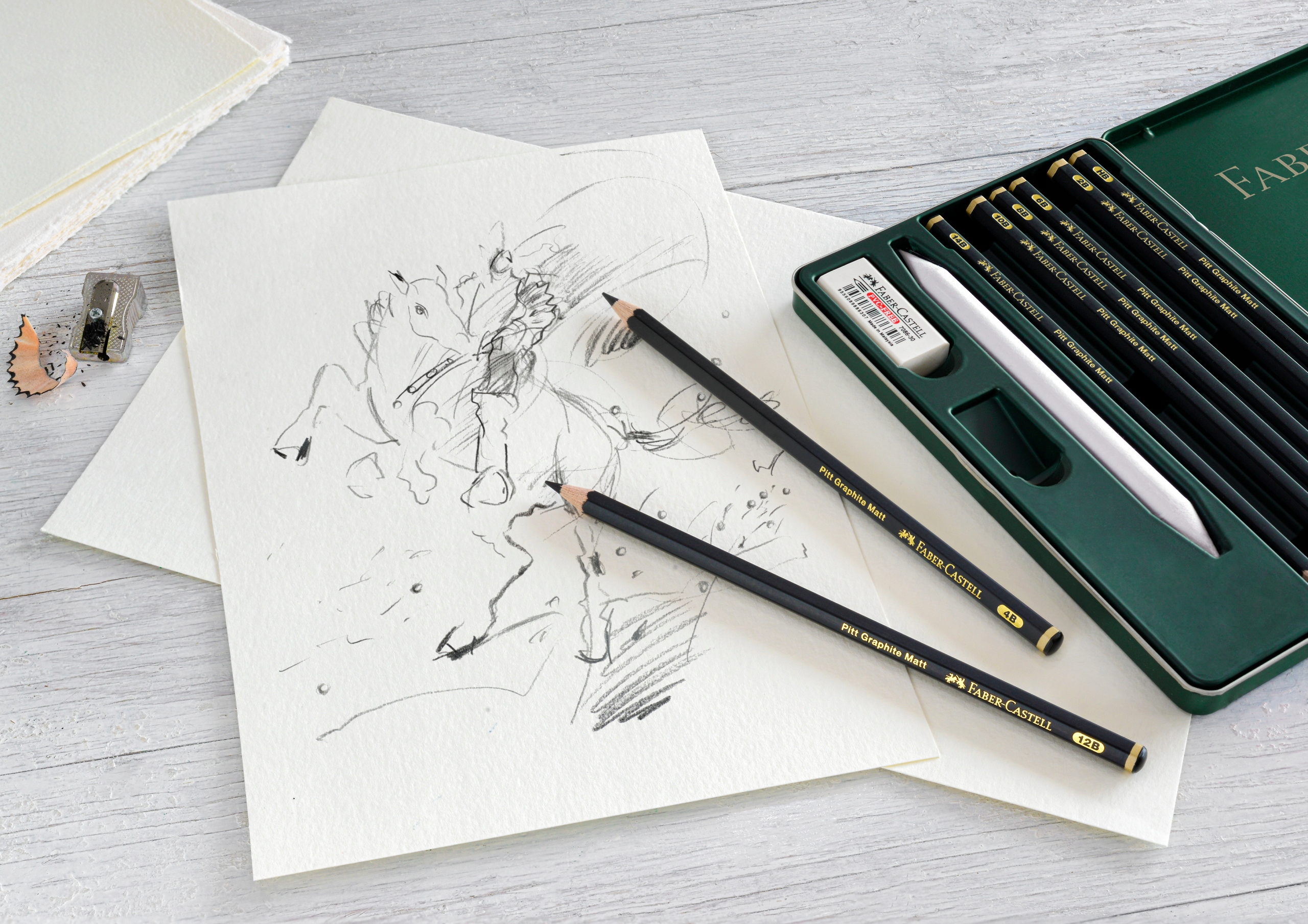 Faber-Castell Ołówek Do Szkicowania Pitt Matt 8B - Faber-Castell ...