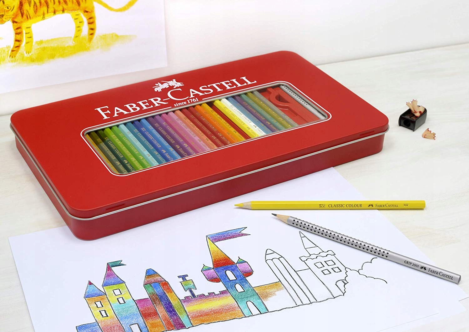 Faber-Castell Kredki Ołówkowe Eco 48 K Zamek Metal - Faber-Castell ...