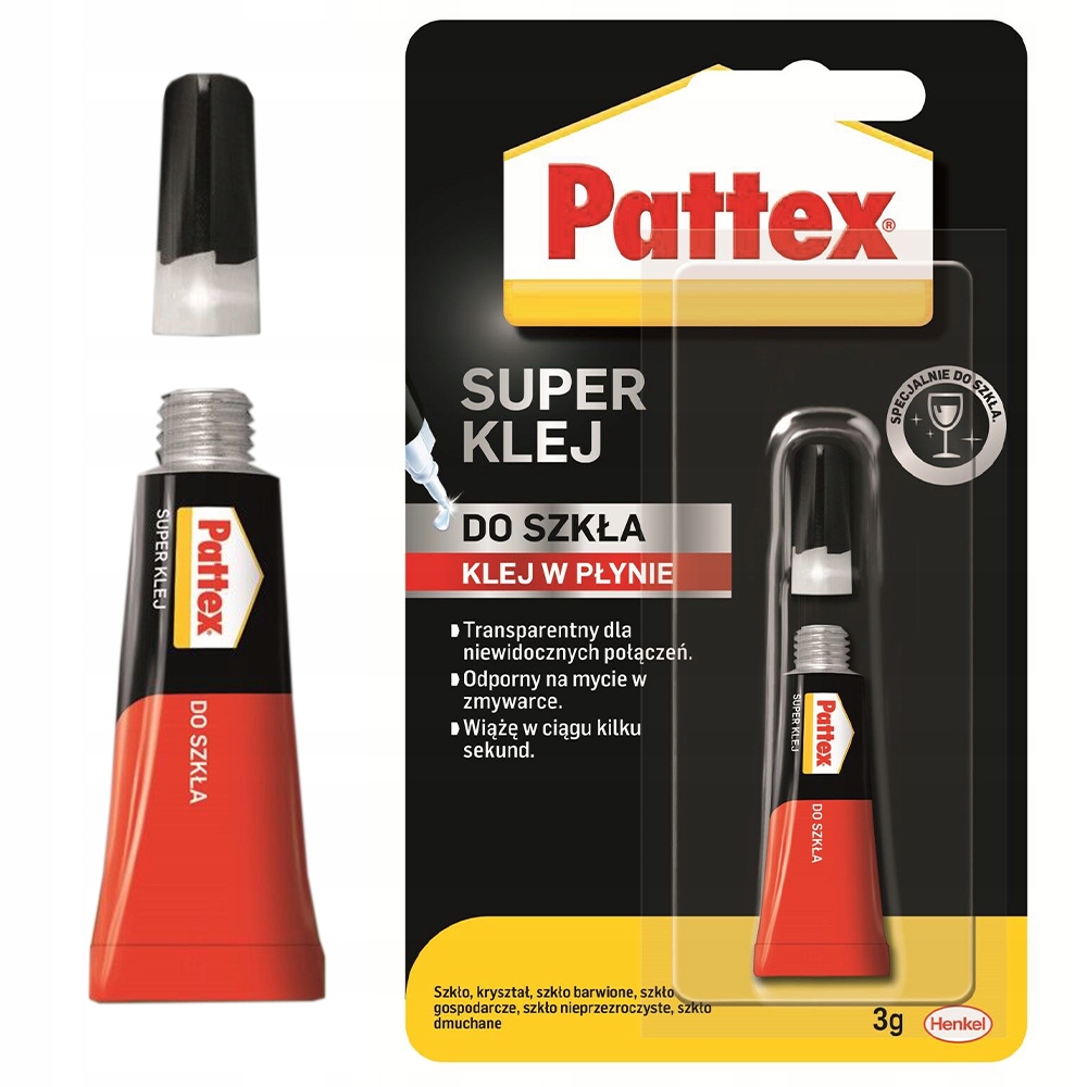 6x Pattex Specjalistyczny Klej Do Szkła W Płynie - Pattex | Sklep EMPIK.COM
