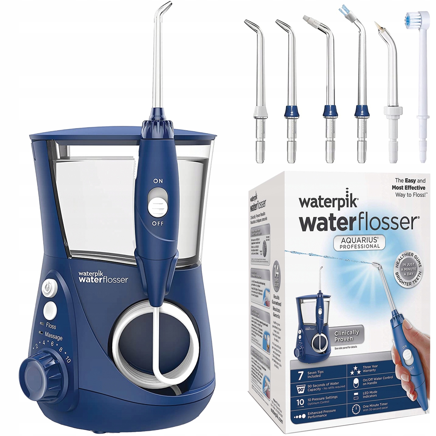 Irygator Waterpik WP-663 classic blue aquarius - WaterPik | AGD Sklep ...