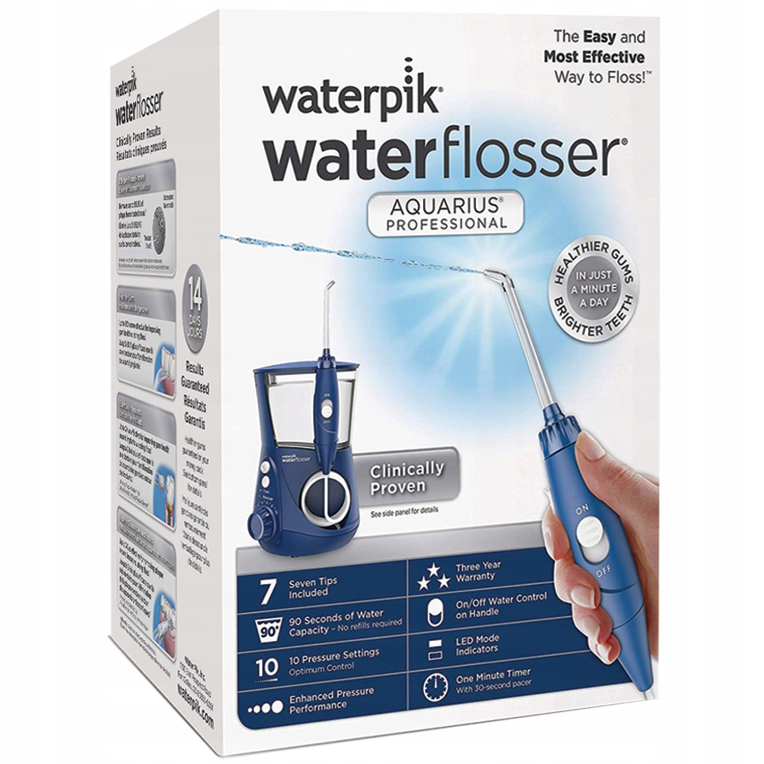 Irygator Waterpik WP-663 classic blue aquarius - WaterPik | AGD Sklep ...