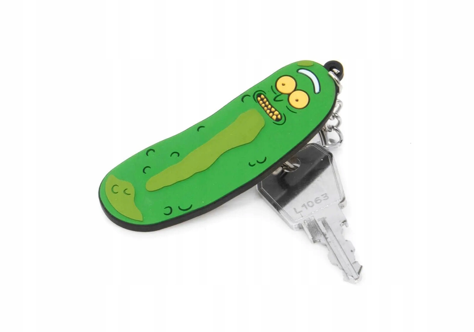 BRELOK GUMOWY PICKLE RICK & MORTY OGÓREK - RICK AND MORTY | Moda Sklep ...