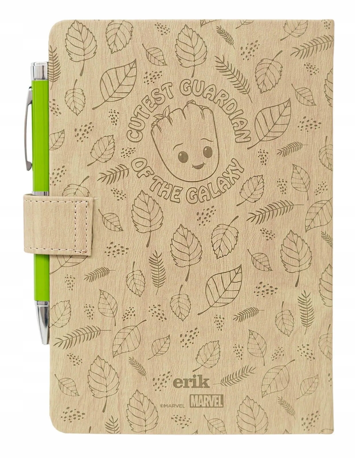 Notes A5 Marvel Groot z Długopisem z latarką Notatnik Pamiętnik 92 ...