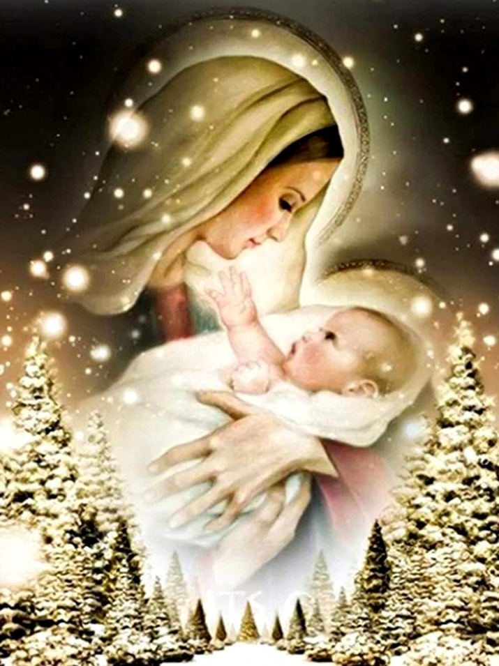 Mozaika Diamentowa Malowanie Jezusek I Maryja Święta Matka - Norimpex ...