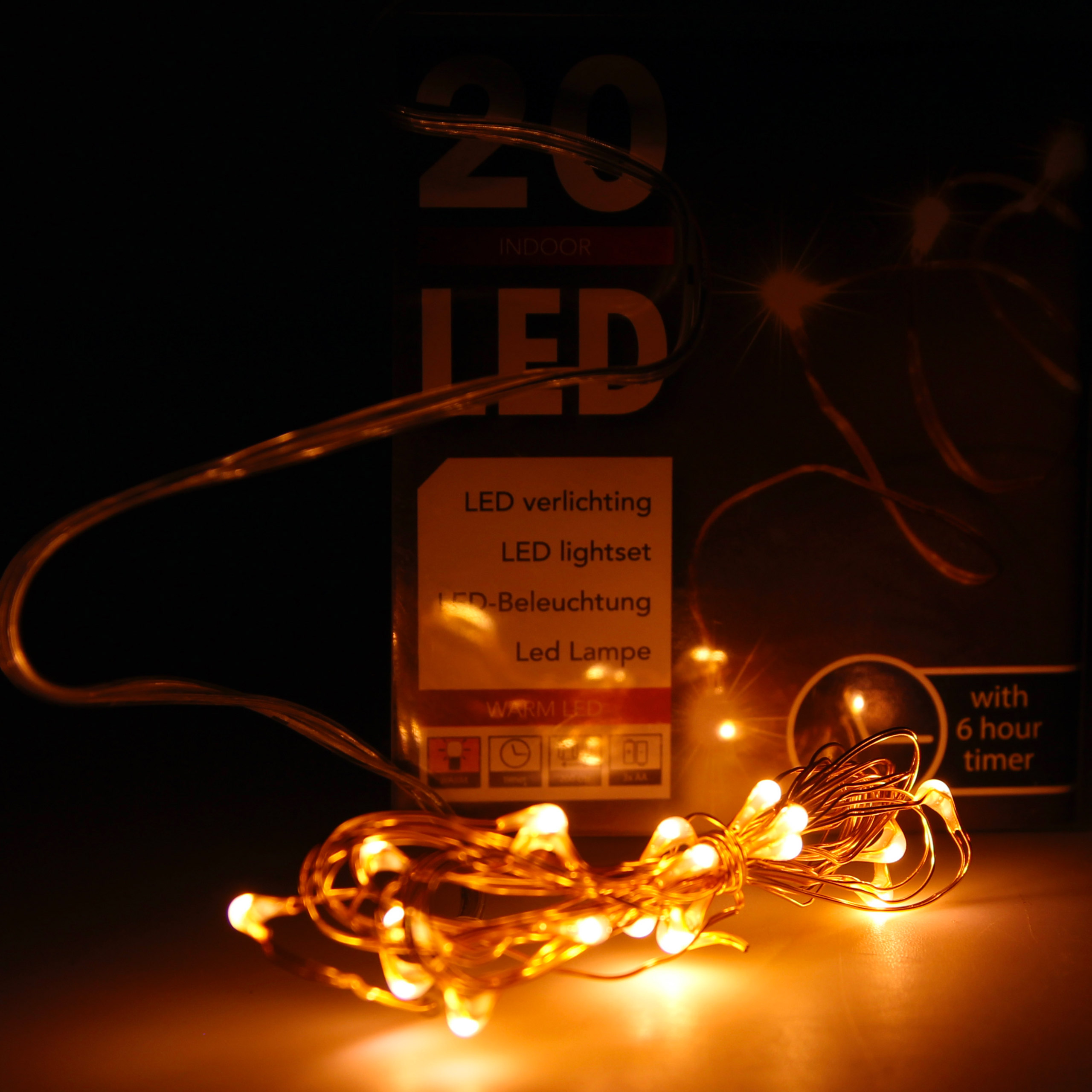 Lampki Led Drucik 20 Diod 1 X 200 Cm Na Baterie - Sokomedica | Sklep ...