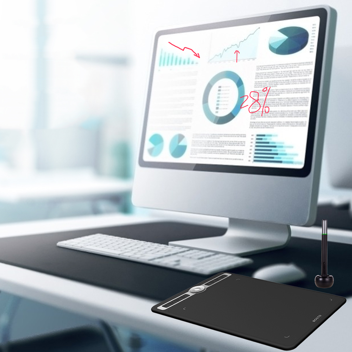 Bosto Graphic Tablet T1060 - BOSTO | Sklep EMPIK.COM