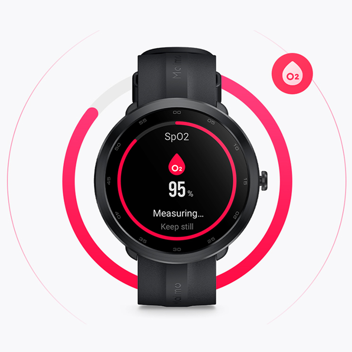 Smartwatch Maimo Watch R Black Gps Wt2001 - Maimo | Sklep EMPIK.COM